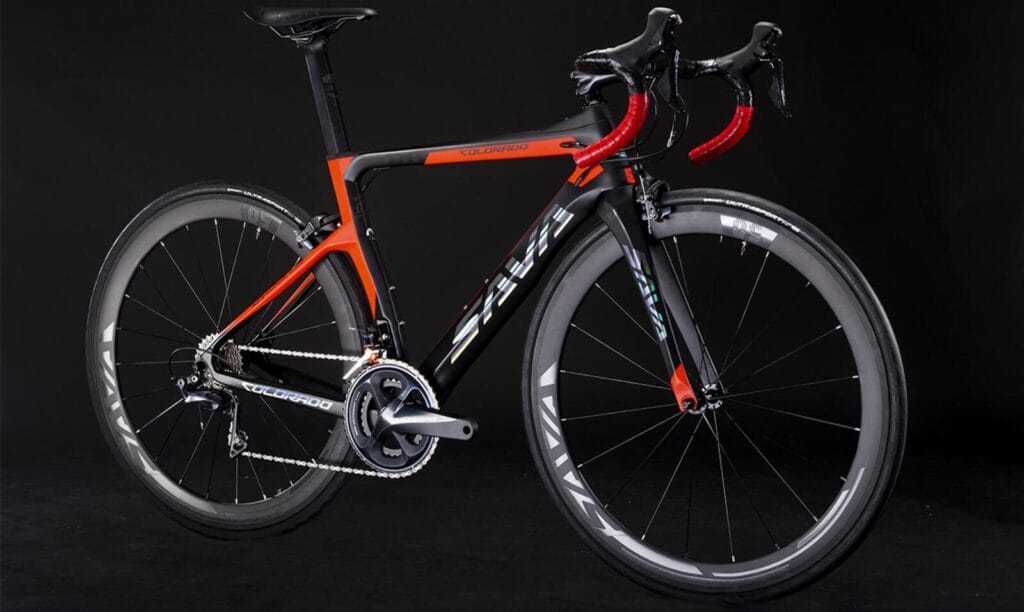 Bicicleta de ruta Sava Colorado Phantom de carbono - Startlap