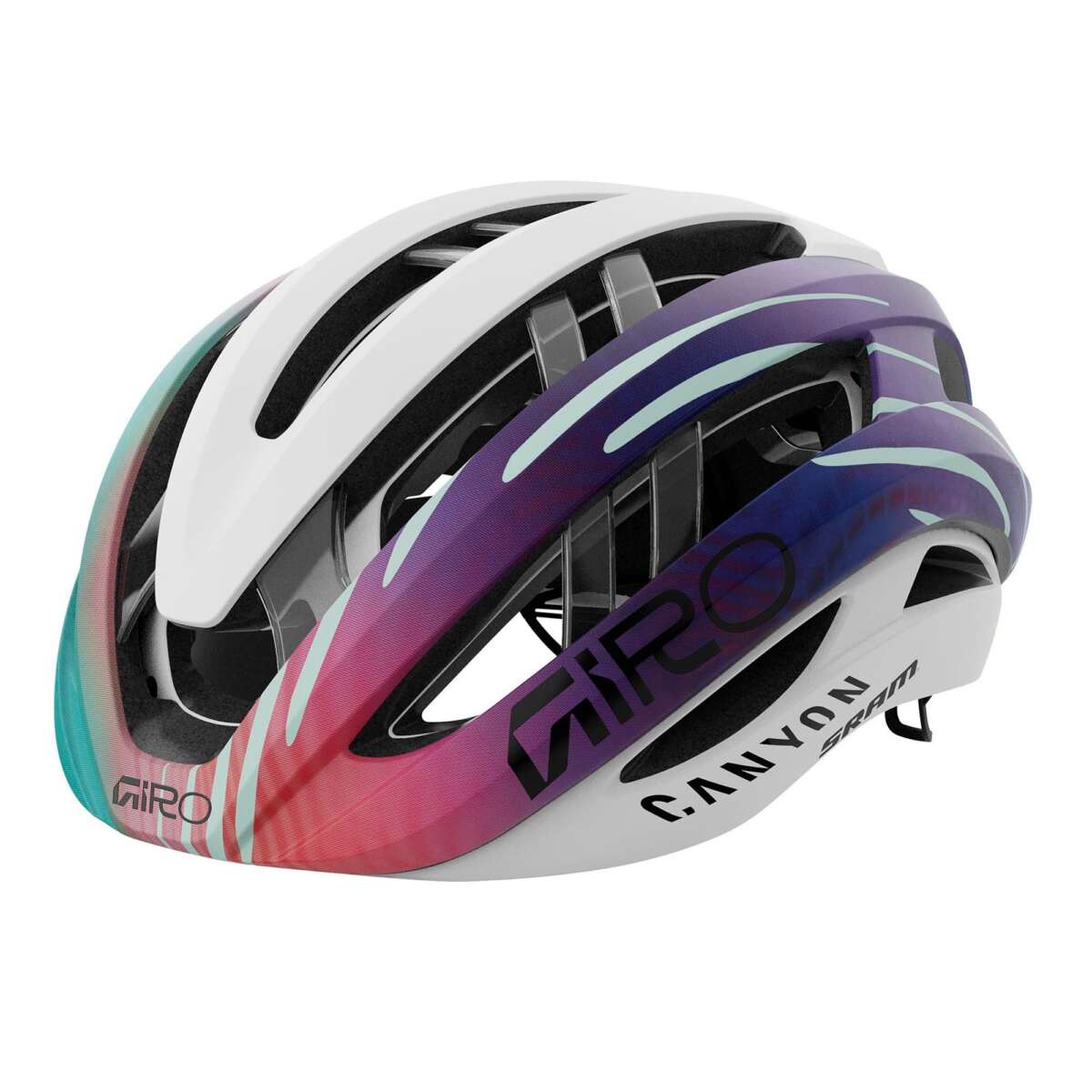 Casco Giro Aries Spherical Mips Matte White/Matte Blue Canyon - Startlap